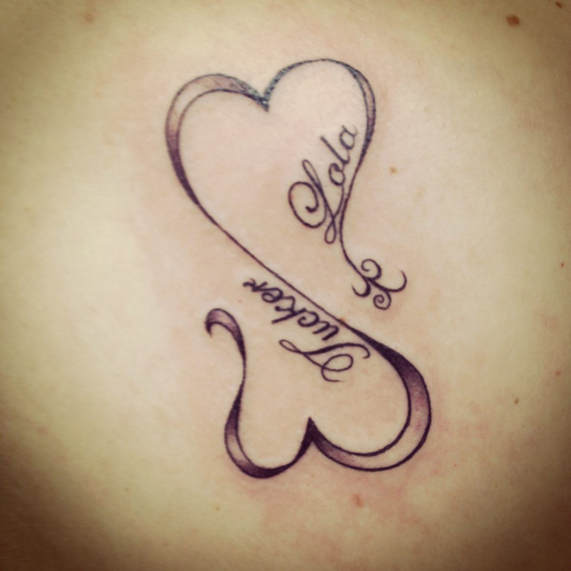 Tatouage Infini Coeur Prenom